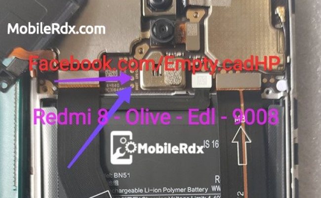 Redmi 8 Edl Point Test Point Pinout Reboot In Edl Fastboot Recovery