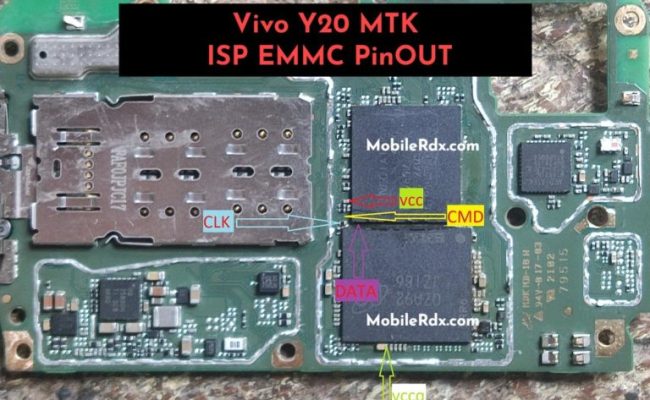 Vivo Y28 Isp Pinout Vivo Y20g V2037 Pd2066f Isp Emmc Pinout Test Point