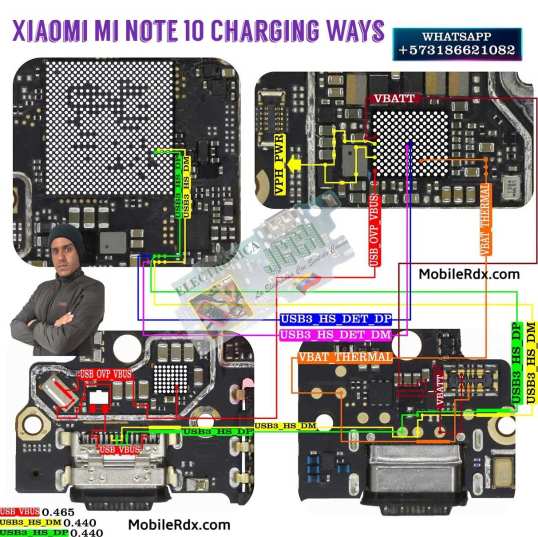 Repair Xiaomi Mi Note 10 Not Charging Problem Charging Ways