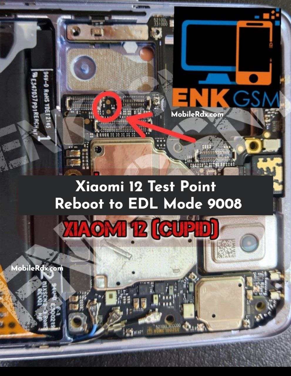 Xiaomi 12 Test Point Reboot To Edl Mode 9008