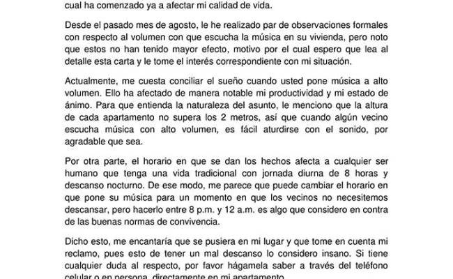 Pin En Ideas Para Redactar Un Reclamo Queja Otosection