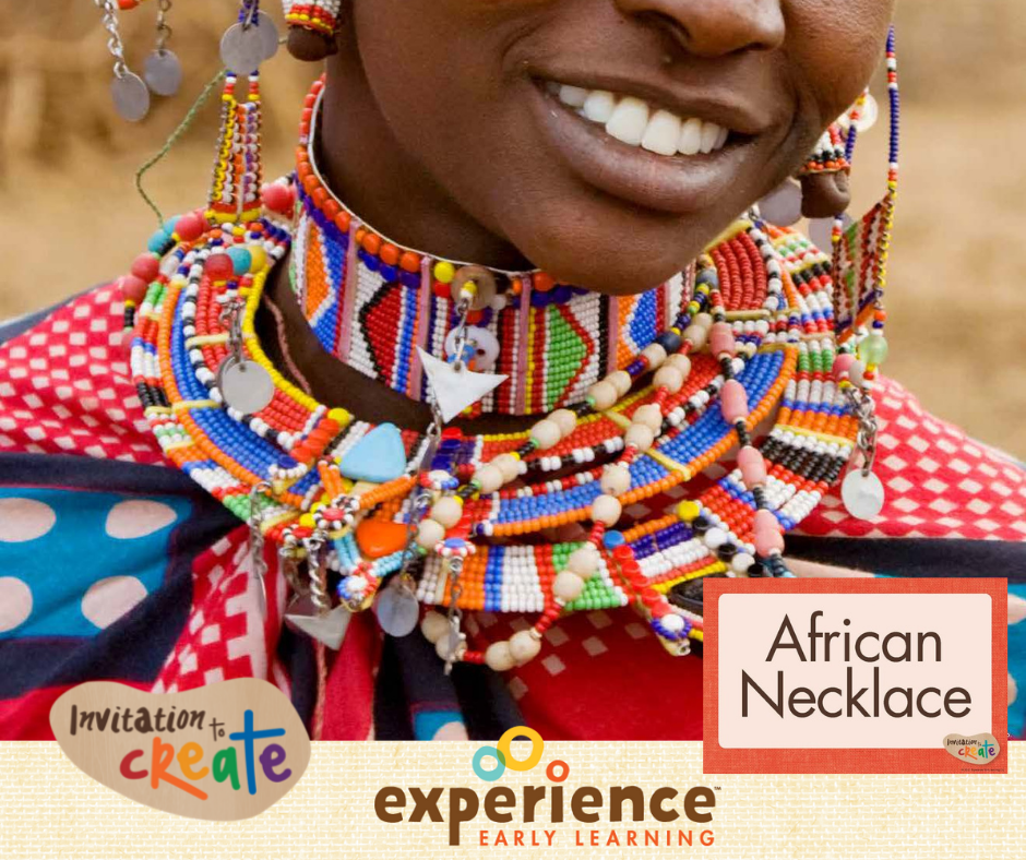 Create An African Necklace Inspired Learning