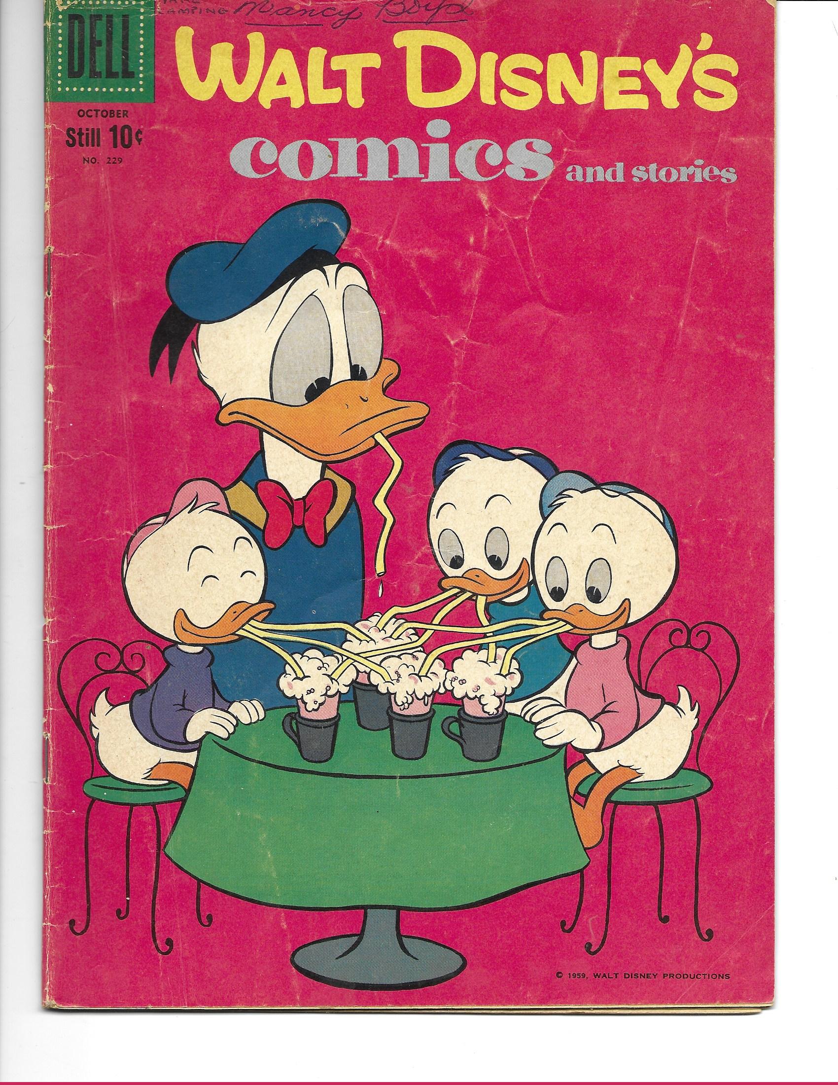 Walt Disneys Comics And Stories 229 Mr X Comics