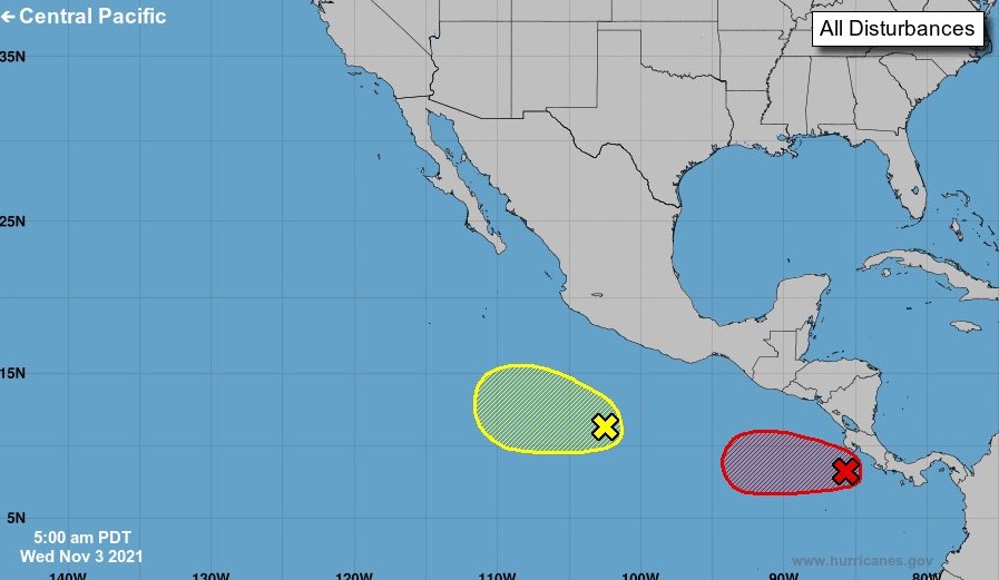 Detectan Dos Zonas Con Potencial De Desarrollo Ciclónico En El Océano