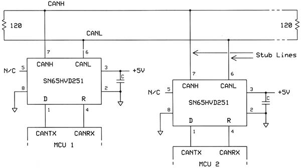 Can Bus Circuit Diagram Circuit Diagram