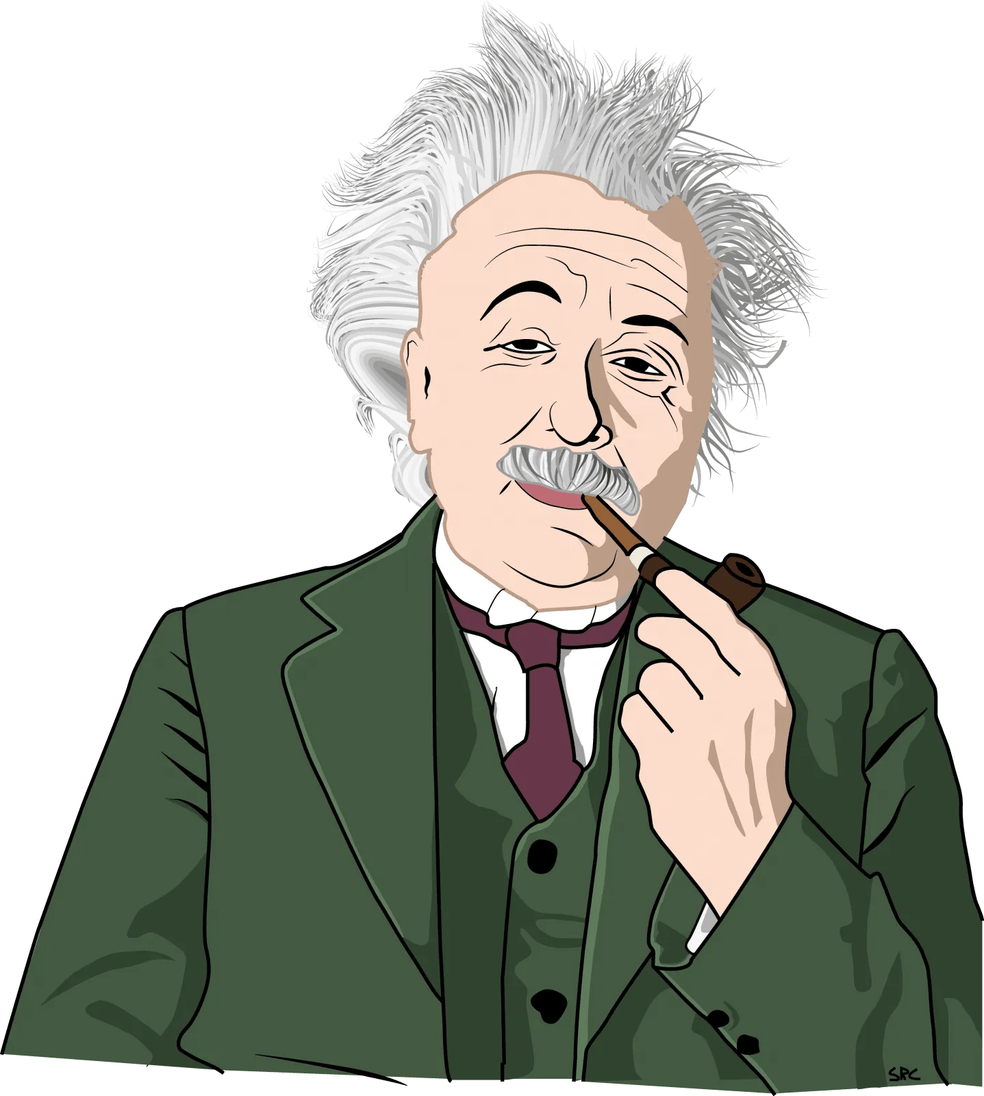 Compartir Más De 61 Albert Einstein Dibujo Png Vn