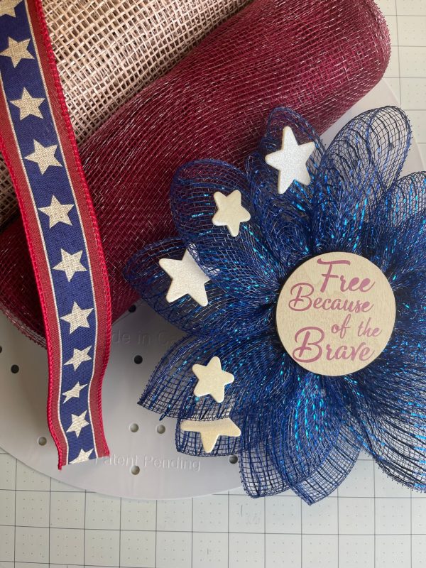 Patriotic Rustic Wreath Kit Nadias Crafty Corner