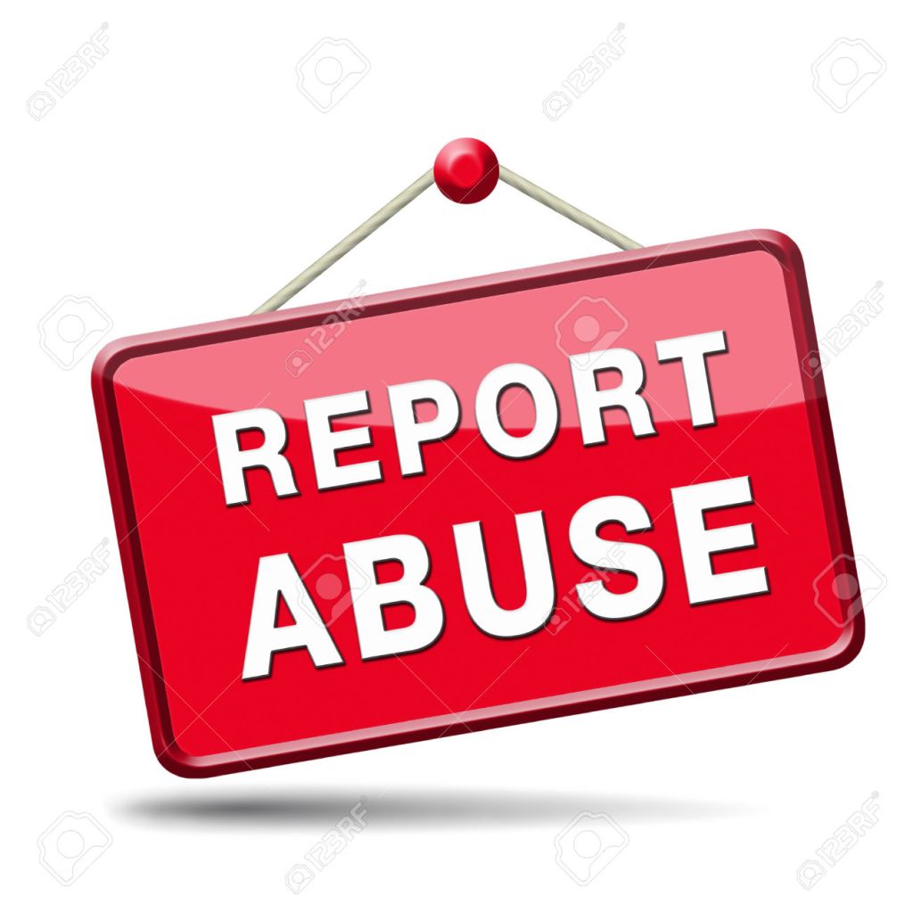 Report Abuse Sign Nbc Svg