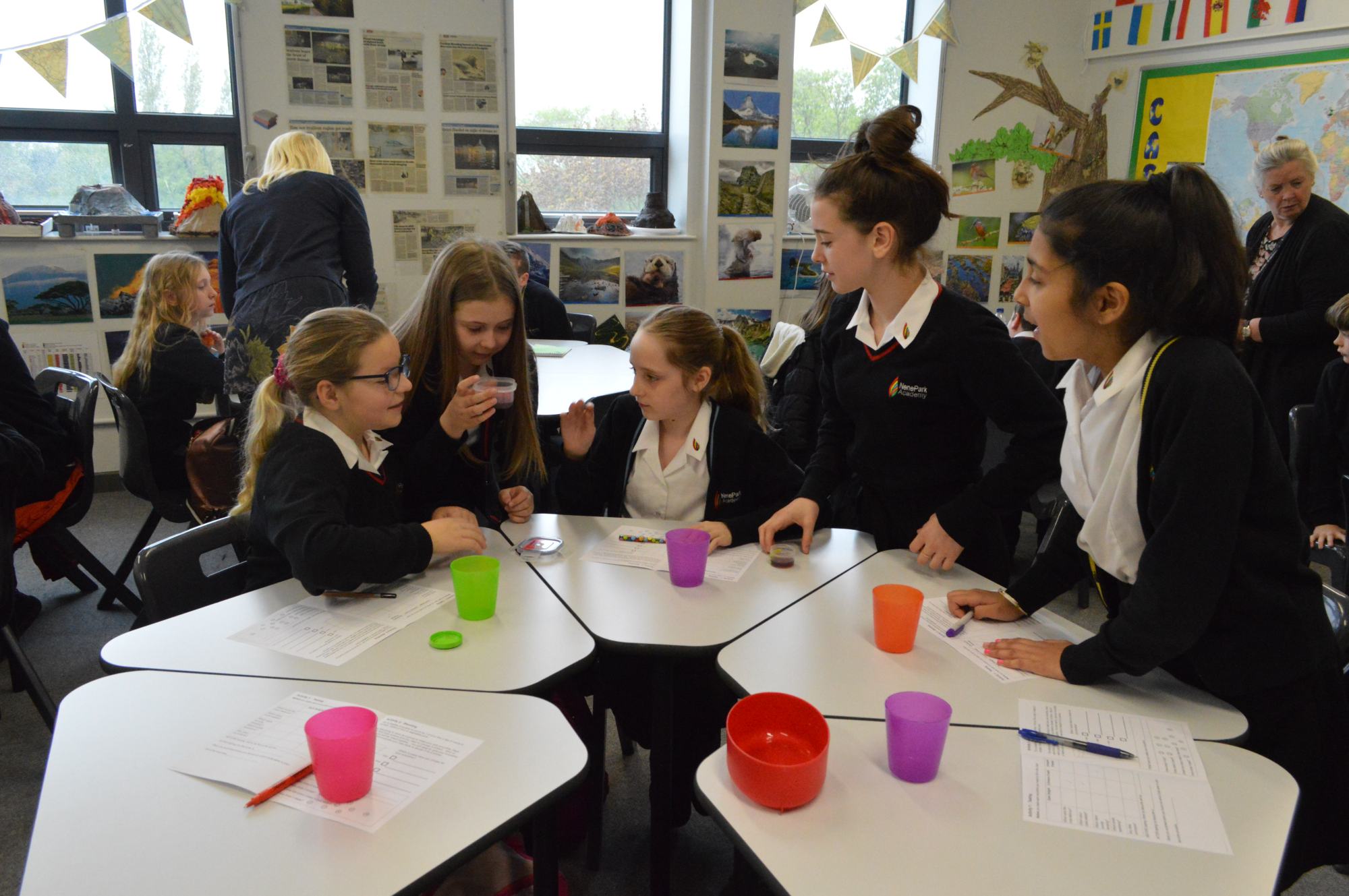 Year 7s Learn All About Food Waste Nene Park Academy