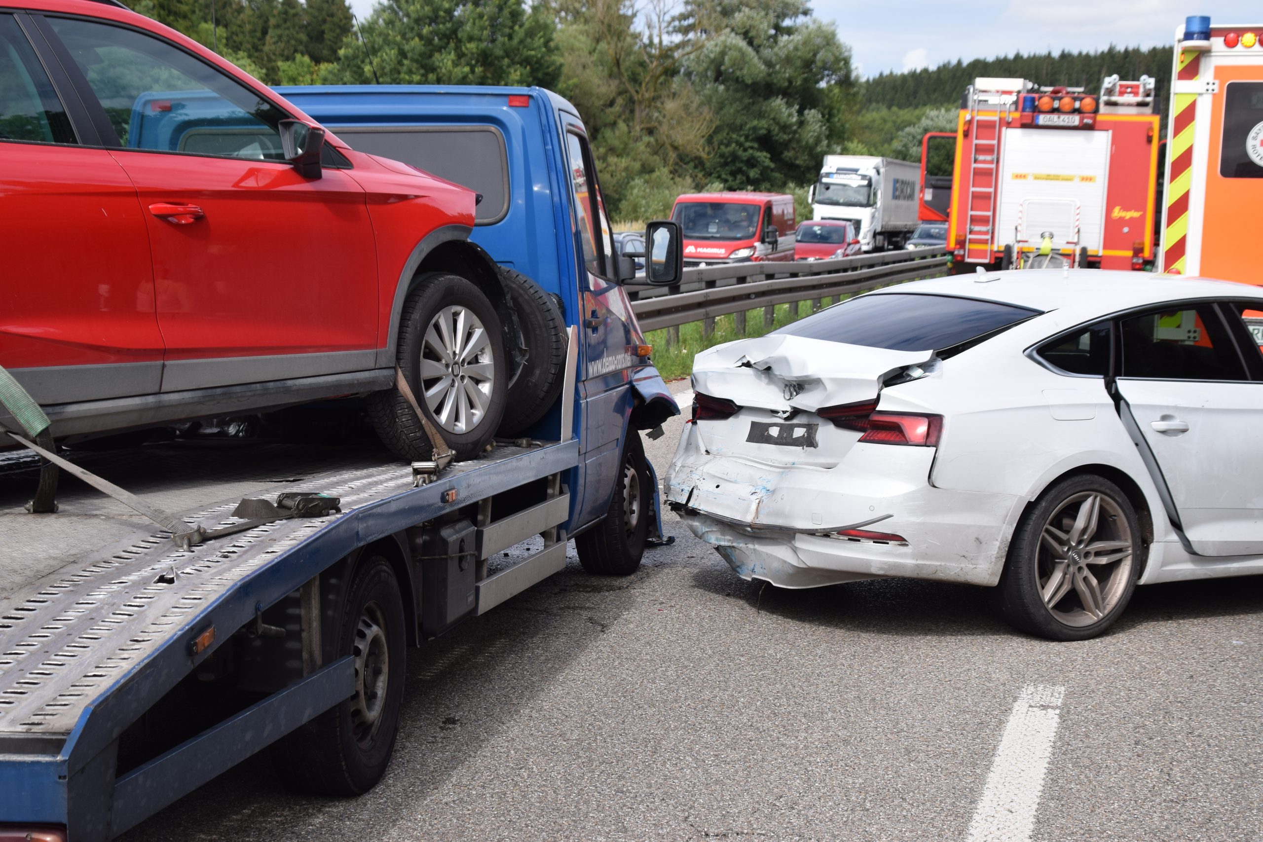 Auffahrunfall Sorgt Für Vollsperrung Der A96 Im Berufsverkehr Bei