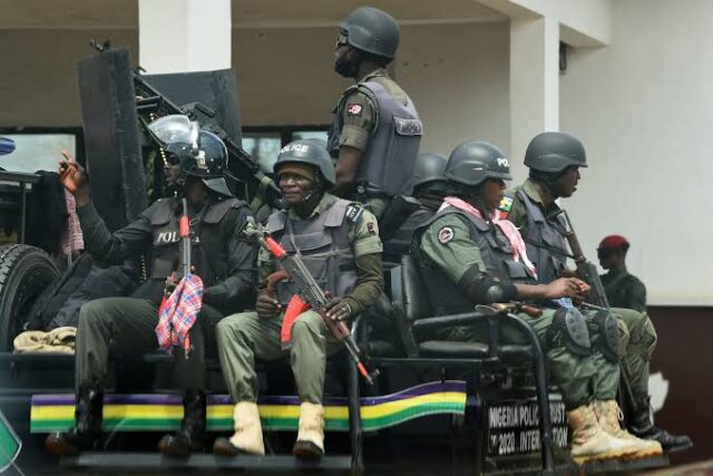 Photos Police Parade Suspected Gays Arrested During Gay Wedding In Delta