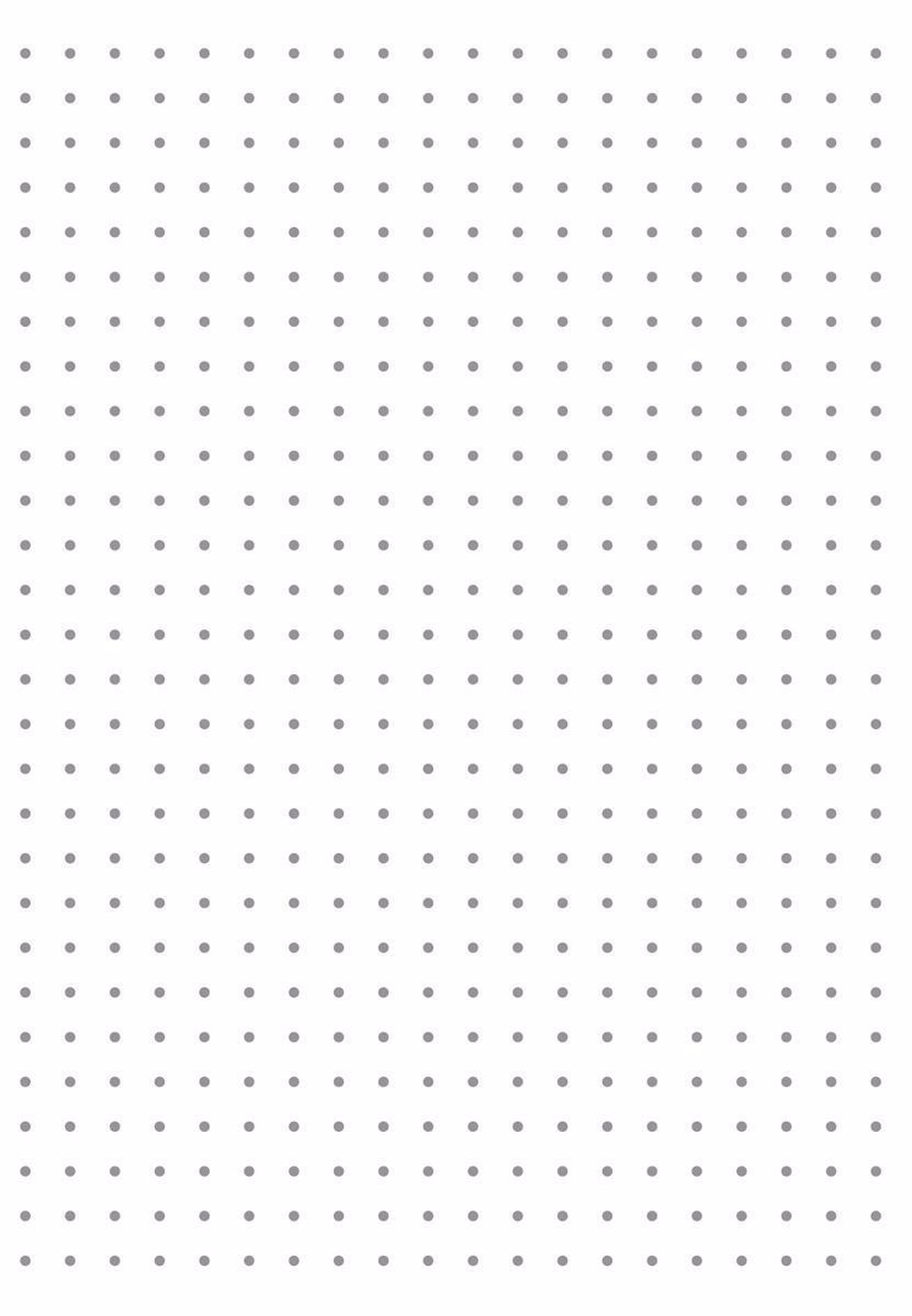 Printable 14 Inch Dot Grid Paper For A4 Paper Dot Paper With Four