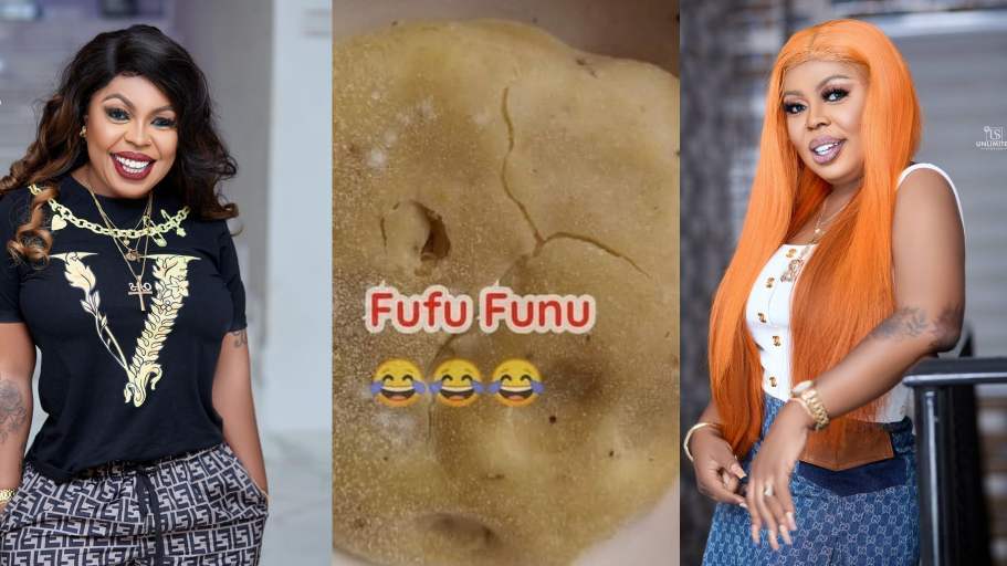 Fans Run For Cover As Afia Schwarzenegger Shows Off Her Real Fufu Funu