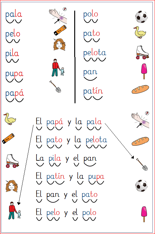 Fonema P Ejercicios De Lectura Worksheet Porn Sex Picture