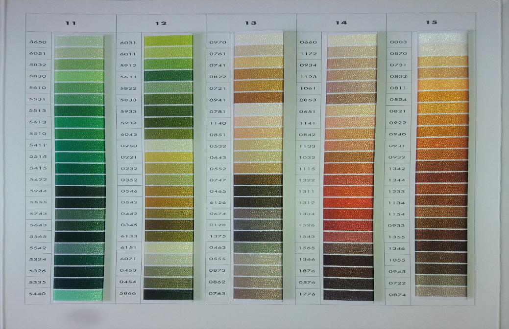 53 Embroidery Thread Color Chart Pictures Helmuth Projects