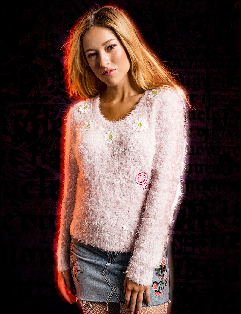 Action Figure Insider Willow Fuzzy Sweater