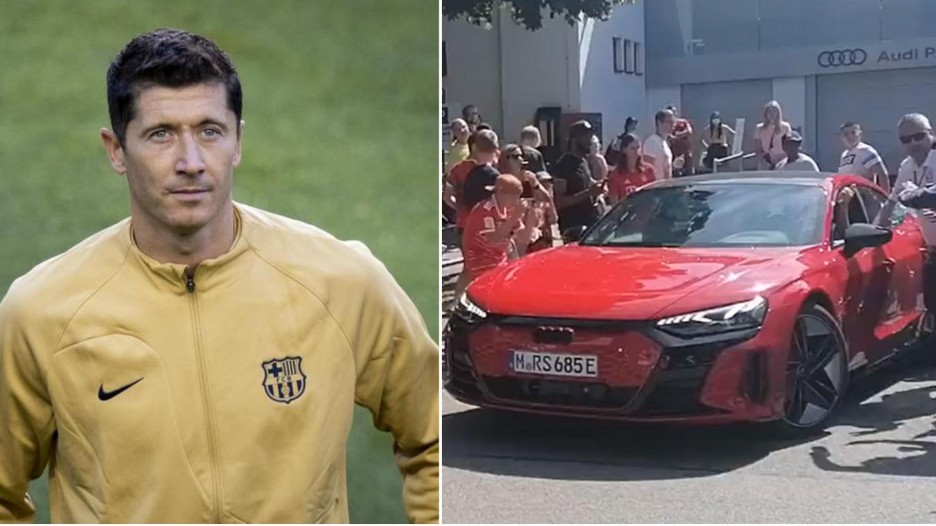 Barcelone Robert Lewandowski Répond Aux Hala Madrid Des Supporters