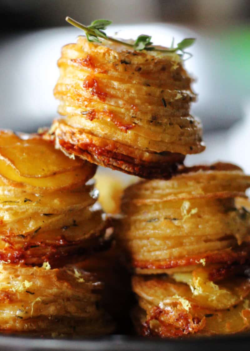 Muffin Tin Potato Stacks A Gouda Life