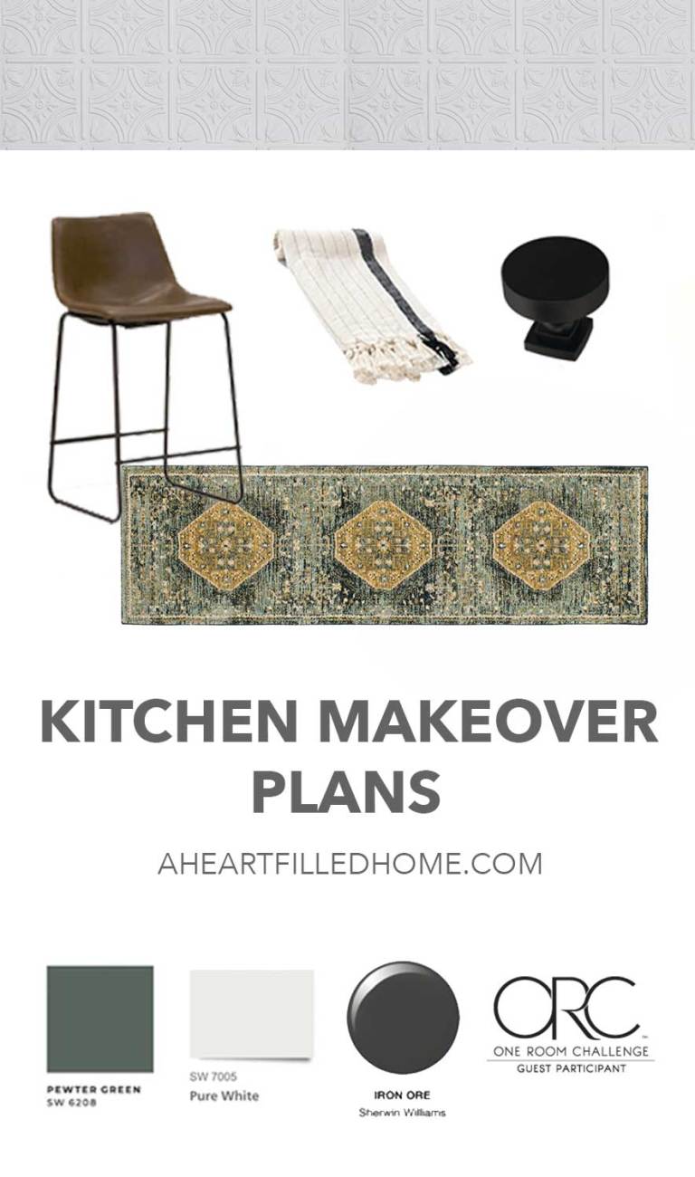 Kitchen Makeover Design Plan Orc Week 1 A Heart Filled Home Diy