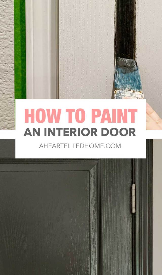 Kitchen Makeover How To Paint An Interior Door Orc Week 2 A Heart