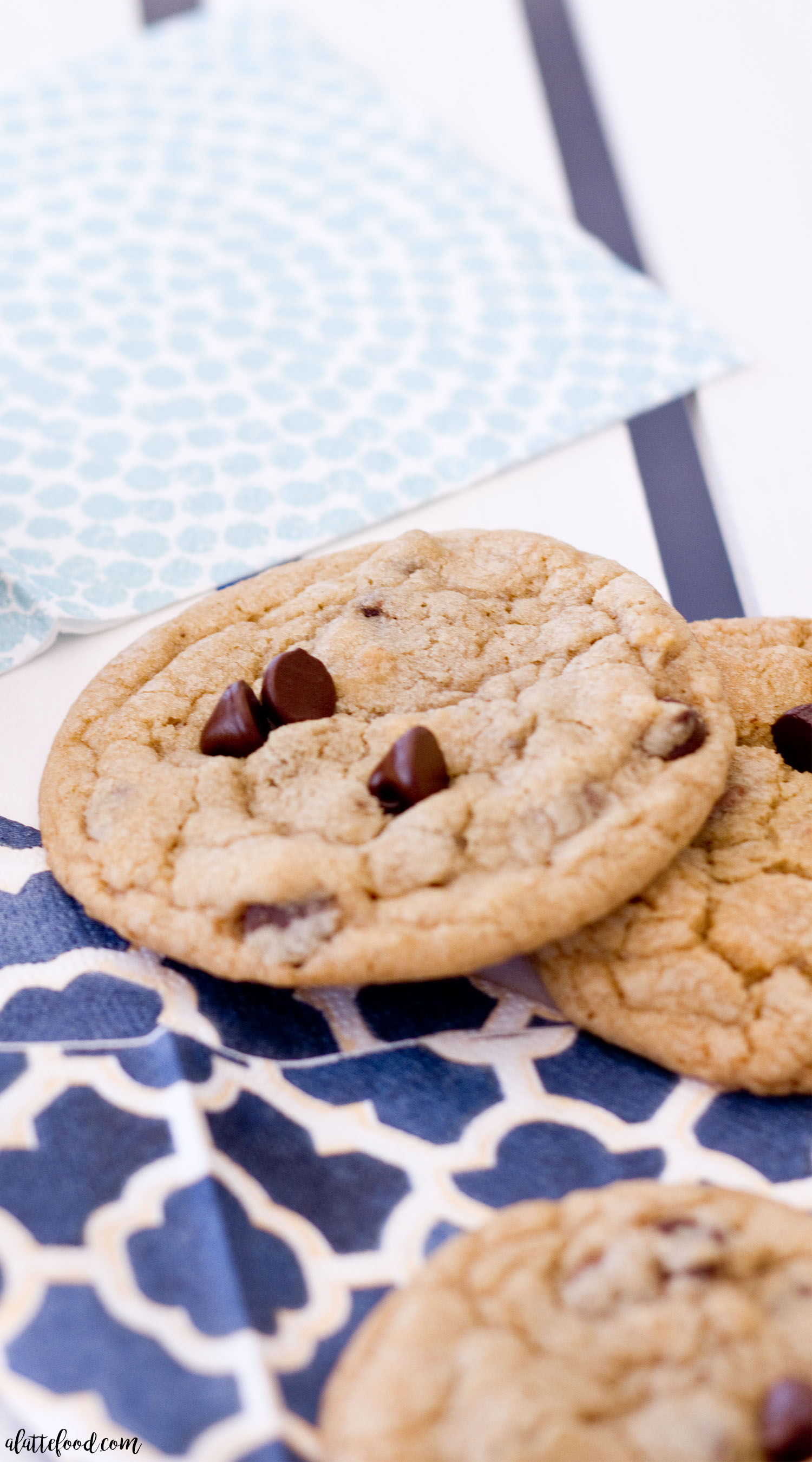 Bakery Style Chocolate Chip Cookies A Latte Food