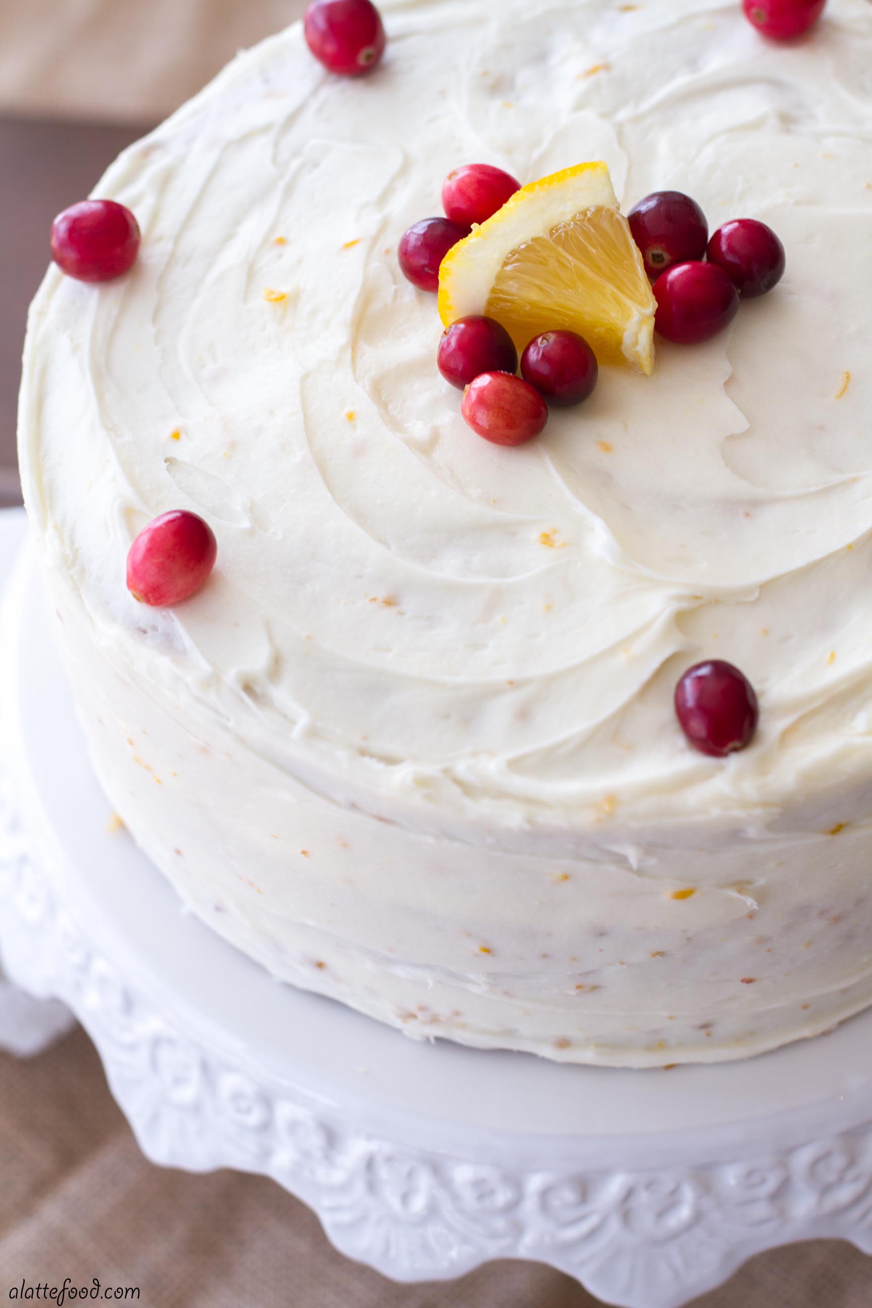 Cranberry Almond Bundt Cake A Latte Food