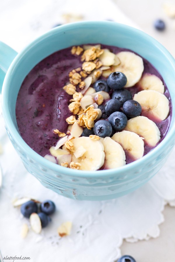 Berry Licious Smoothie Bowl A Latte Food