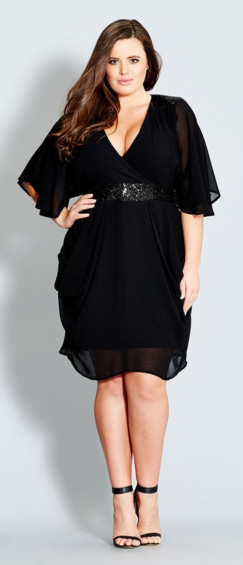 27 Plus Size Party Dresses With Sleeves Alexa Webb