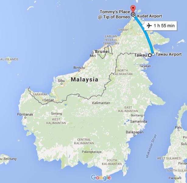 Kuching To Kota Kinabalu Flight Airasia Route Map From Kuching All