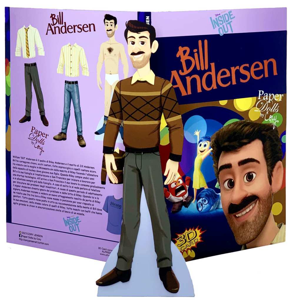 Bill Andersen Inside Out Alfredo Emotions