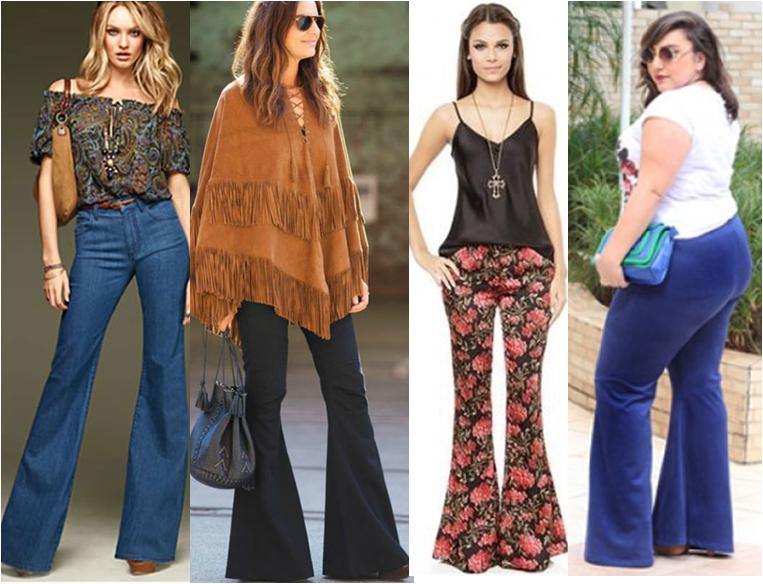 Moda Nos Anos De 1970 Ou Estilo Hippie Inspiração Para O Estilo Boho Chic