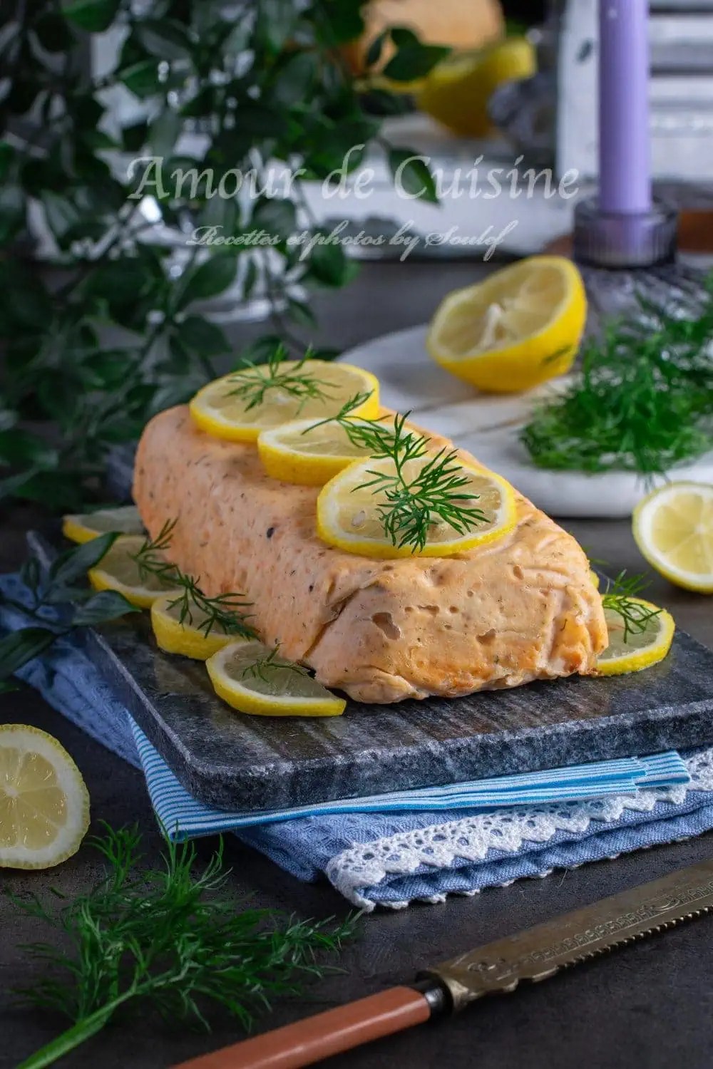 Terrine Aux Deux Saumons Ultra Rapide Amour De Cuisine