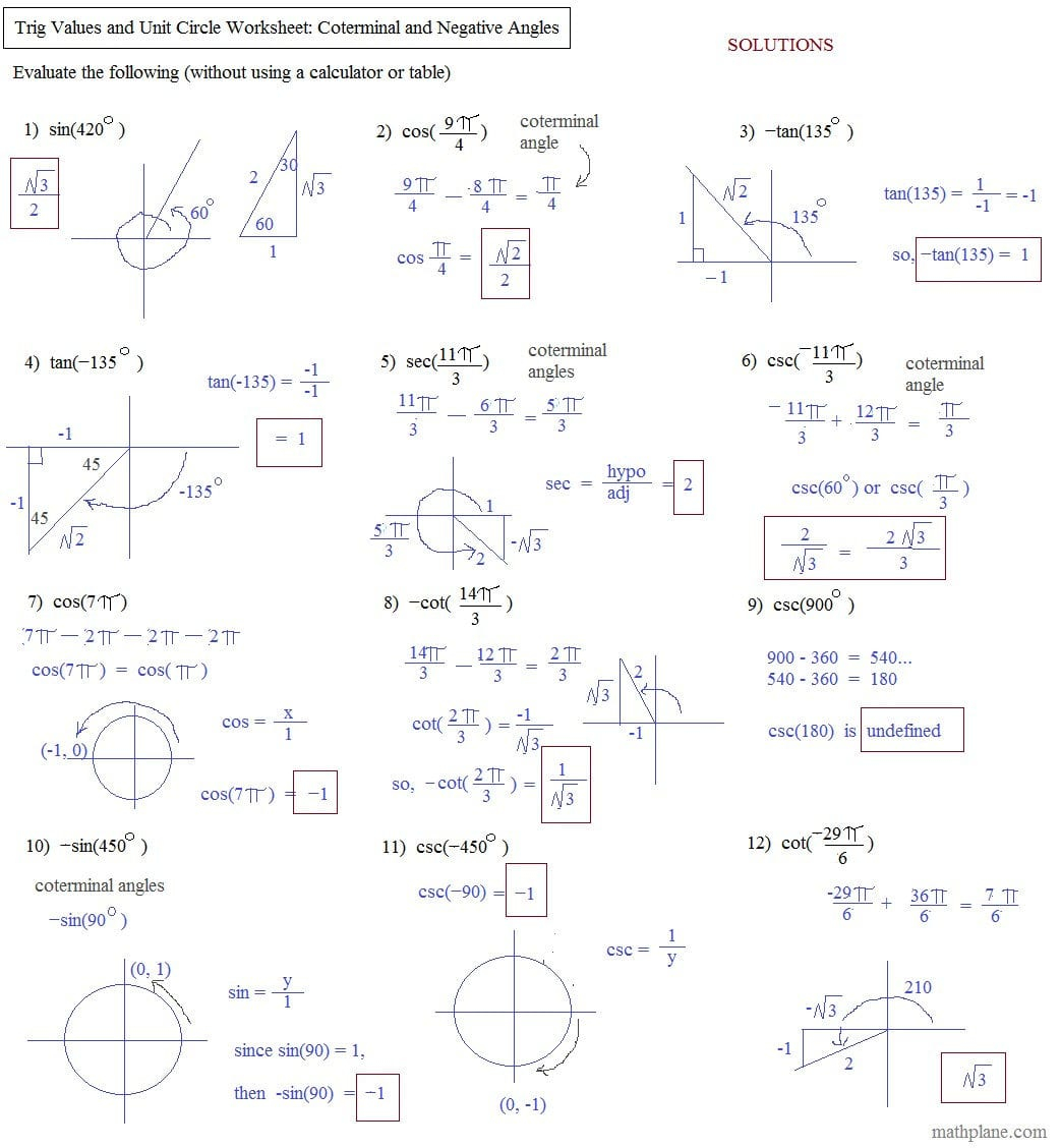 Worksheet Trigonometric Ratios Worksheet Calculating Angle Db Excel