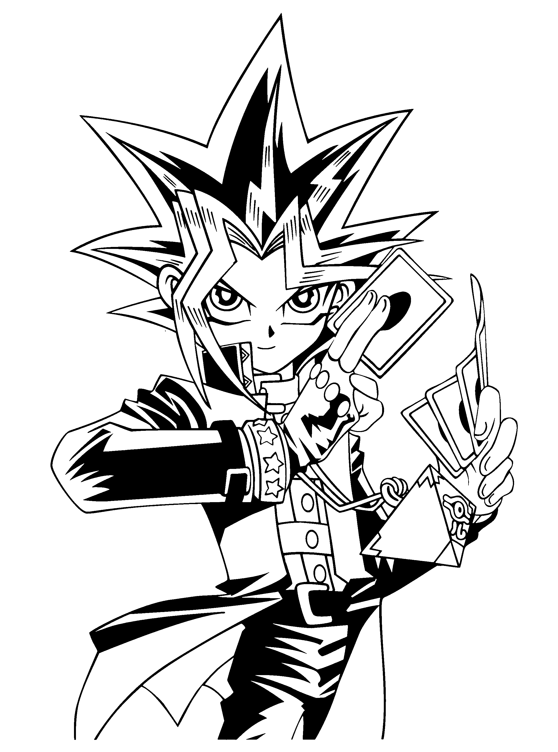 Kleurplaat Yu Gi Oh Tv Series Kleurplaat Animaatjesnl Kleurplaten