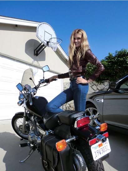 Miss California Natalie Pack Is Also An Avid Motorcyclist Asphalt