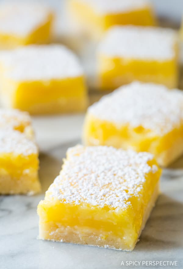 The Best Lemon Bars Recipe Video A Spicy Perspective
