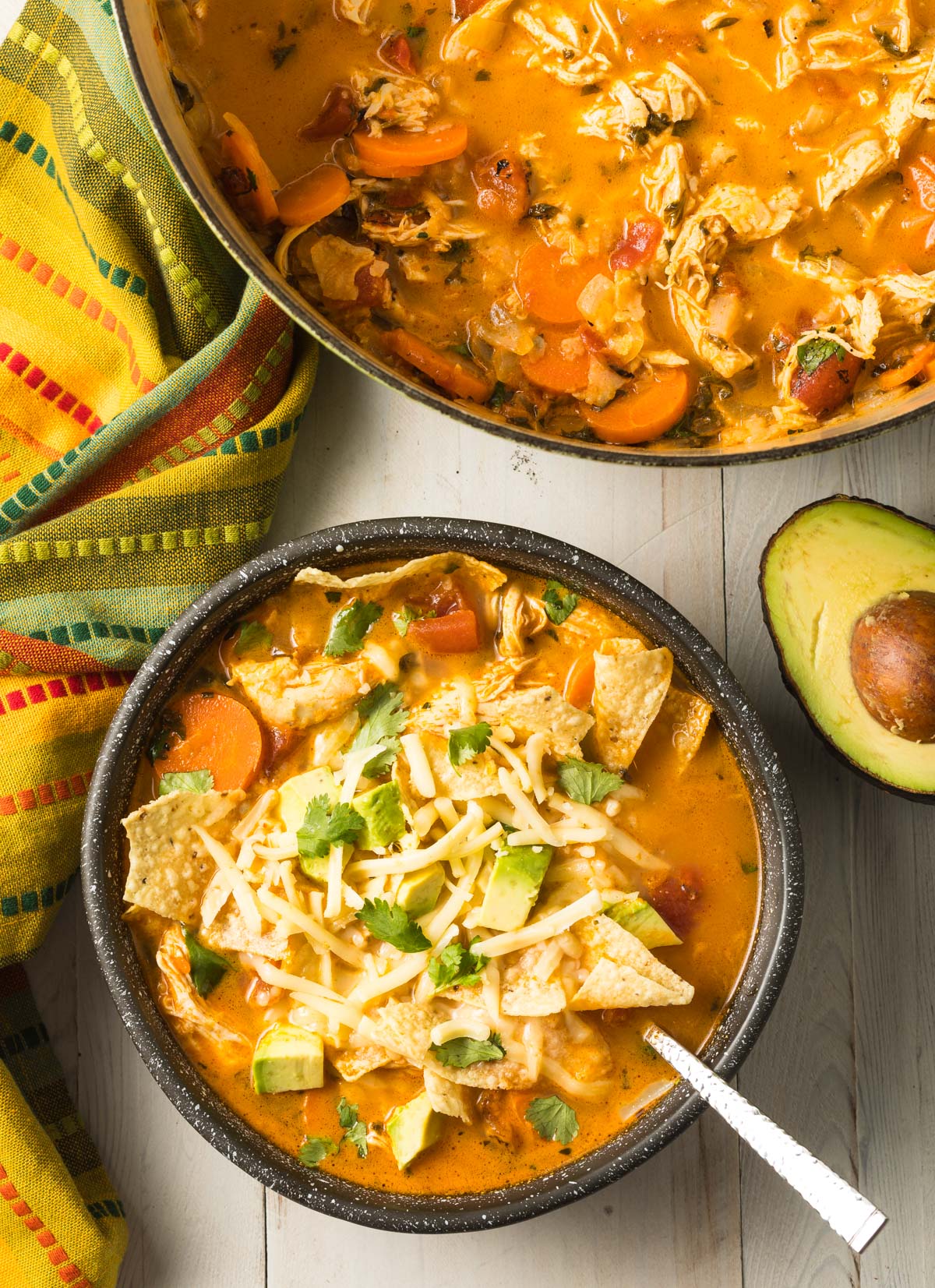 Chicken Tortilla Soup Recipe Video A Spicy Perspective