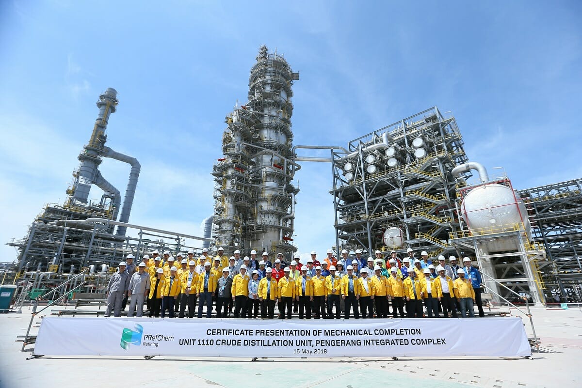 Petronas Saudi Aramco Launch Corporate Identity Of Their Refinery And