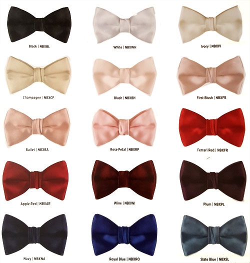 Solid Bow Ties Michael Kors Belmeade Mens Wear