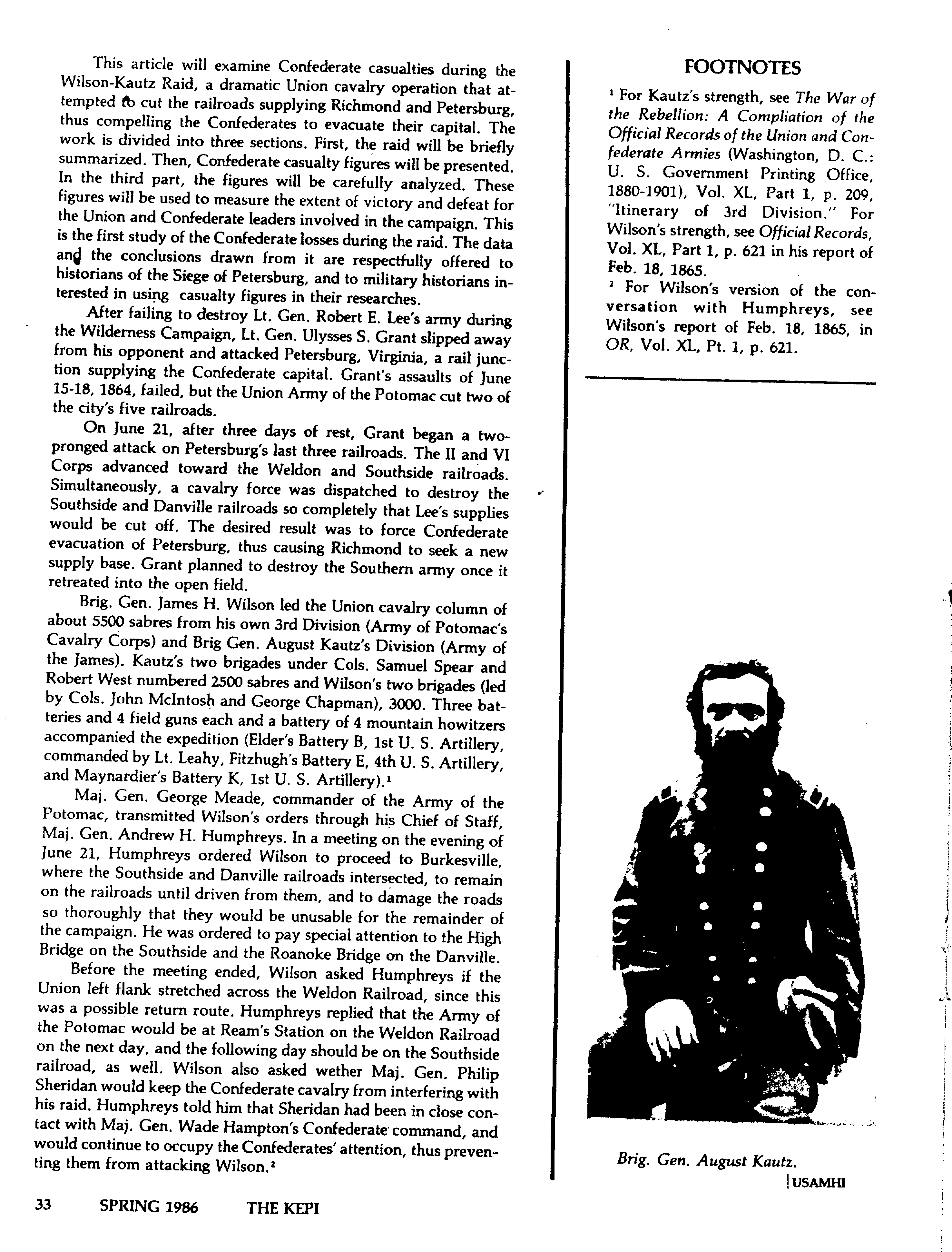 Confederate Casualties During The Wilson Kautz Raid June 22 July 2 1864