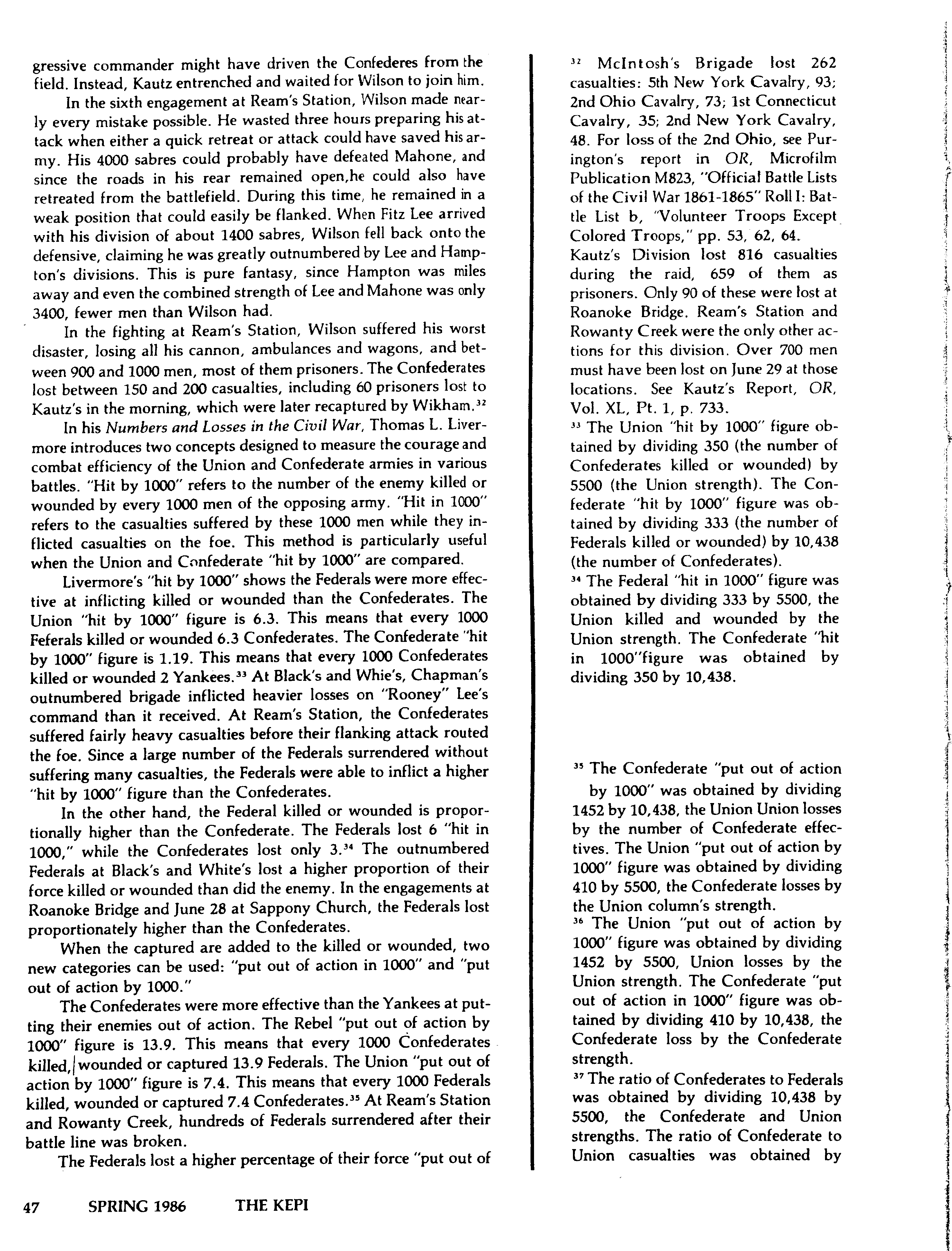 Confederate Casualties During The Wilson Kautz Raid June 22 July 2 1864