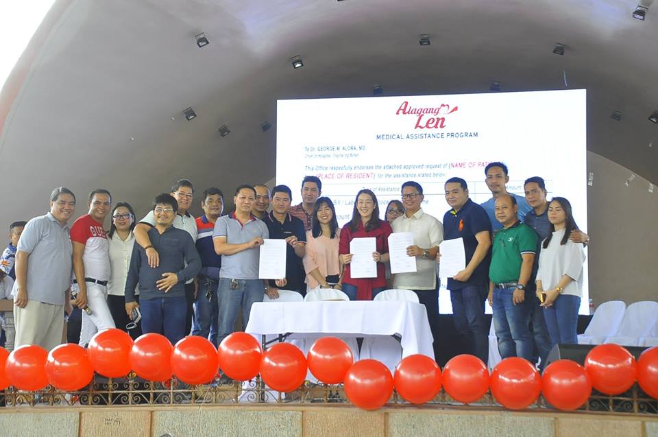 Congressional Office Launched Alagang Len Program Biñan City Official