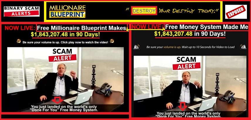 Millionaire Blueprint Scam Exposed Binary Scam Alerts