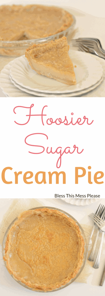 Hoosier Sugar Cream Pie Recipe Easy Sugar Cream Pie Recipe