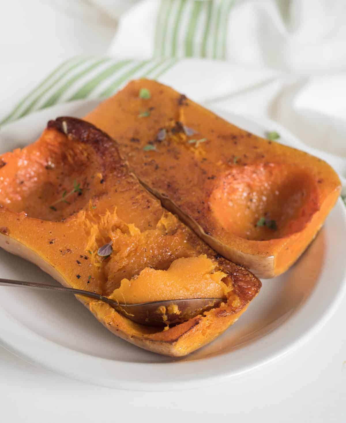 How To Cook Butternut Squash Easy Roasted Butternut Squash Recipe