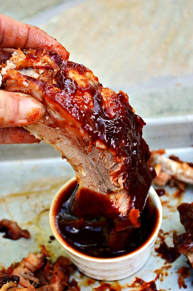 Oven Baked Barbecue Pork Ribs Breezy Bakes