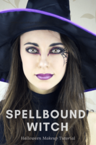 Spellbound Witch Halloween Makeup Tutorial Cupful Of Sprinkles