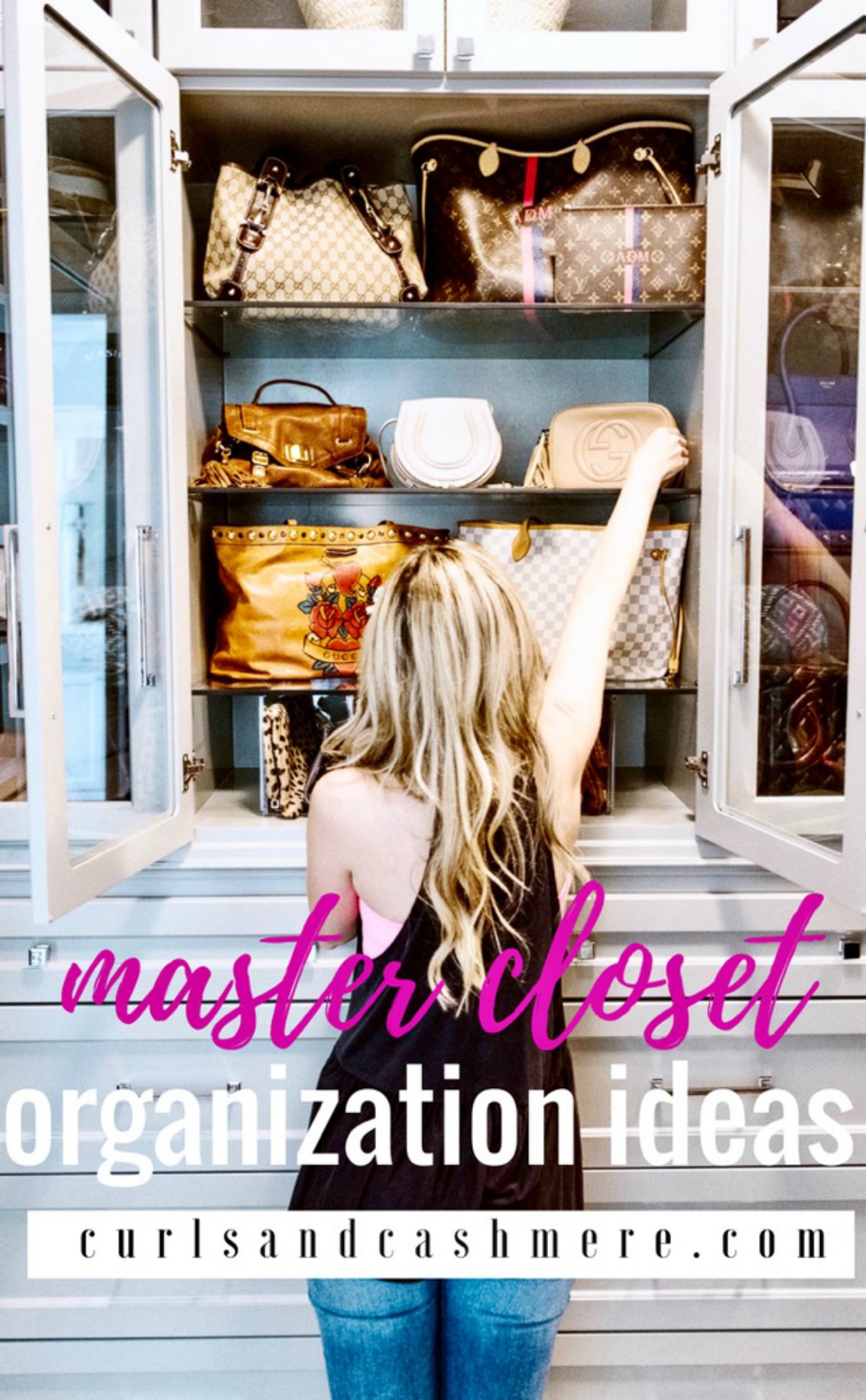 Master Closet Organization Ideas Lifestyle Curls And Cashmere