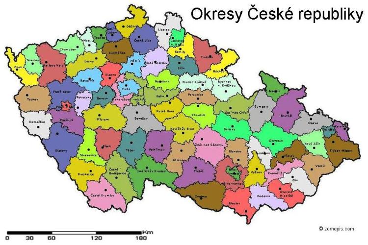 Kraje Okresy Obce České Republiky Cysnews