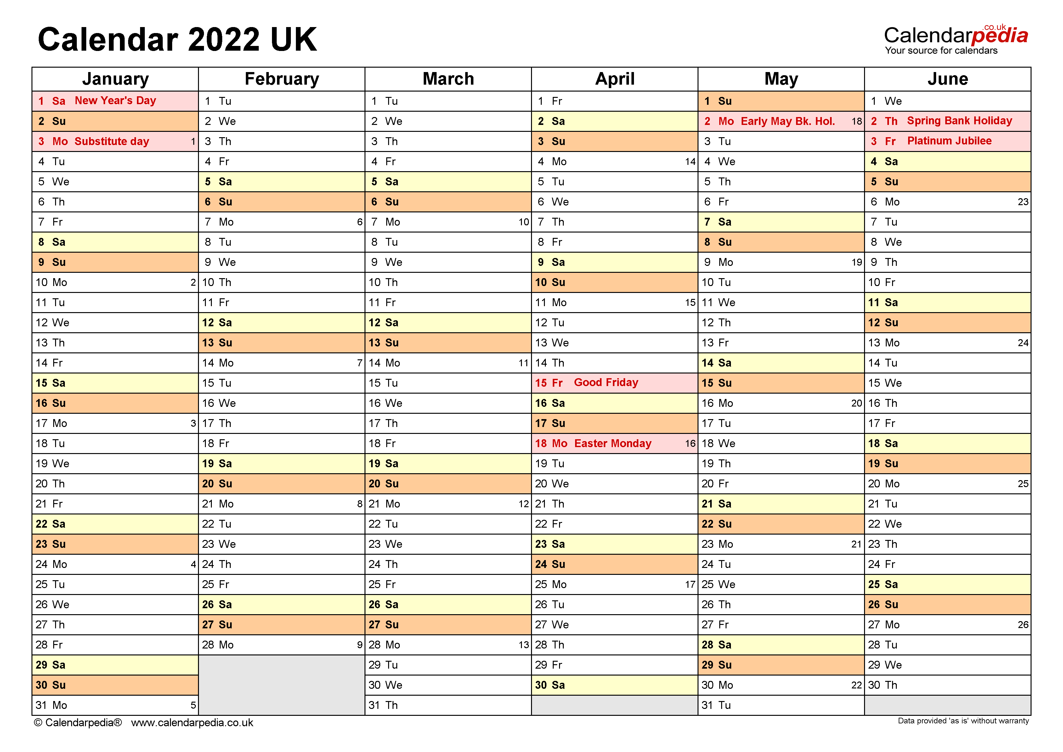 2022 Calendar Free Printable Pdf Templates Calendarpedia